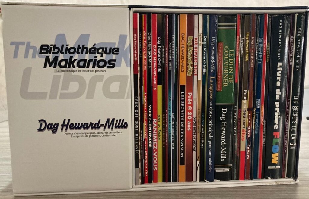Bibliothèque Makarios : Pack de 100 livres - Eglise Shop